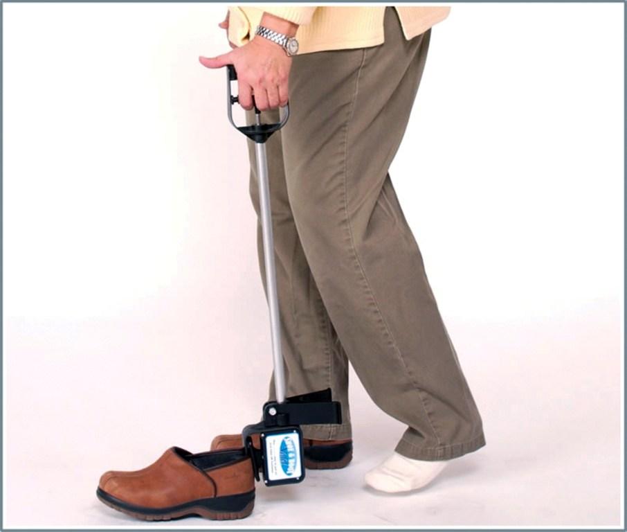How to put on shoes without bending over. Dressing aid shoe and boot ...
